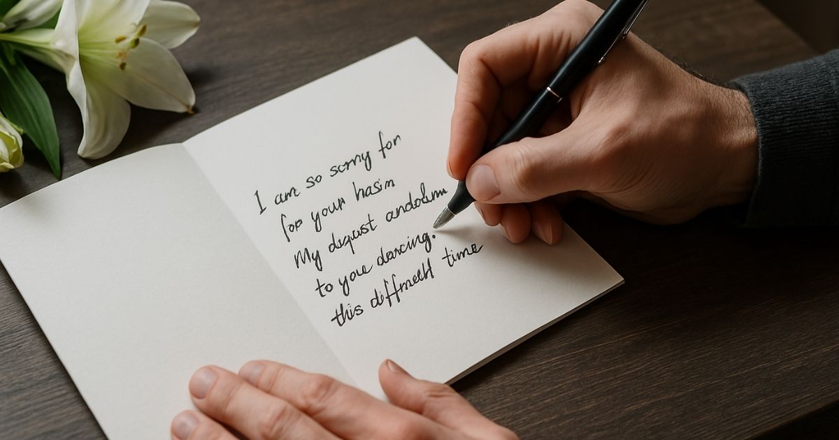 How to Write a Condolence Message to Support Colleagues During ...