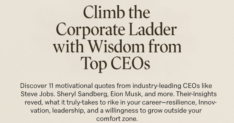 Famous Ceos Quotes
